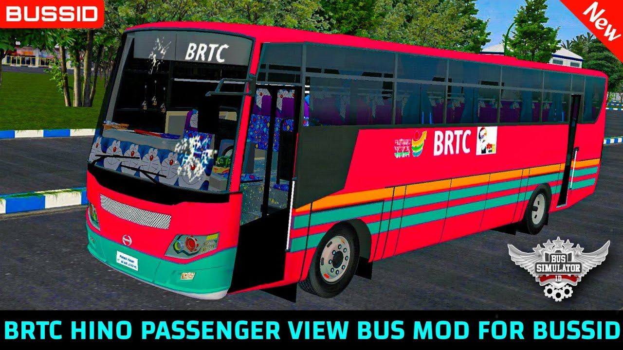 BRTC Passenger View Bus Mod For Bus Simulator Indonesia | Passenger ...