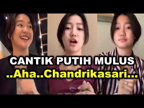 MANA TAHAN LIHAT CEWEK CANTIK PUTIH MULUS B0D1 PADAT B0HAI LAGI GOYANG, Chandrikasari