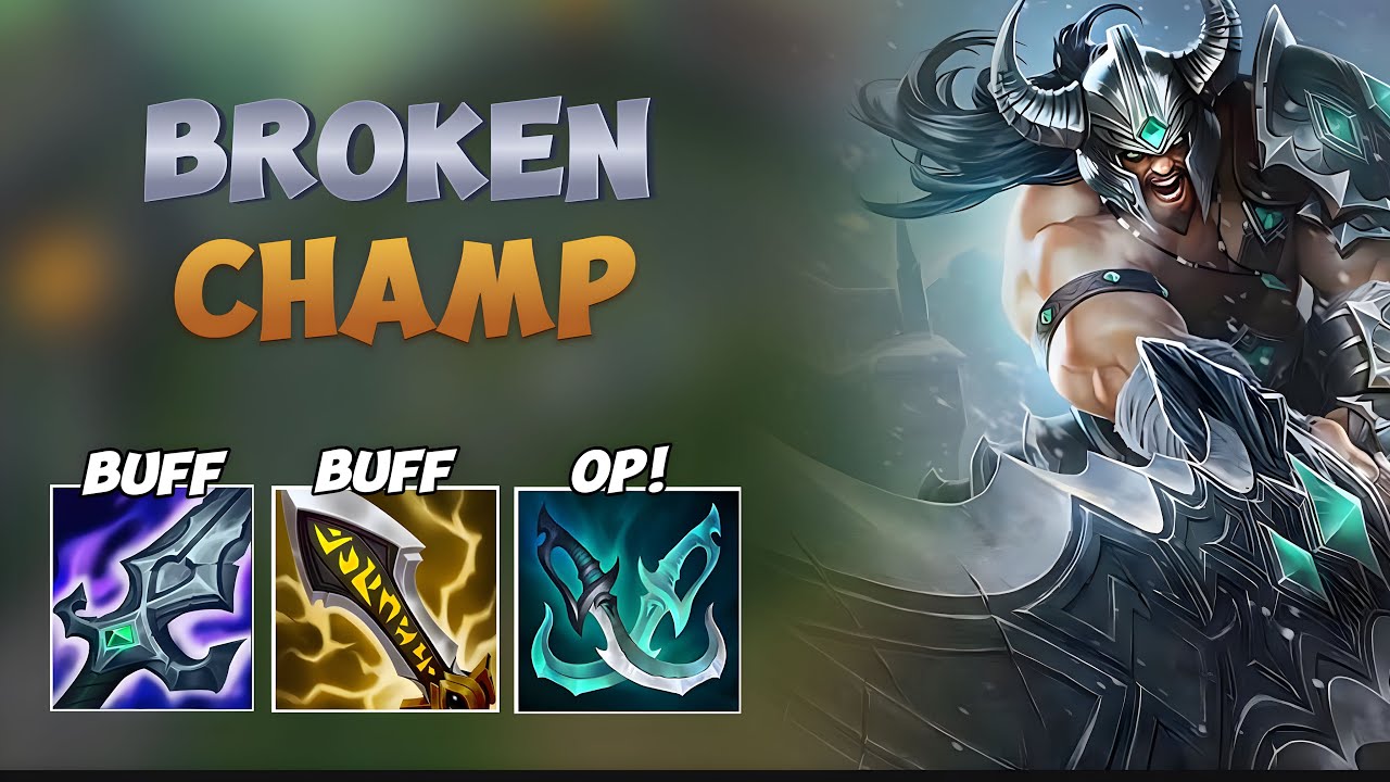 TRYNDAMERE IS S+ TIER WITH BUFFED ITEMS! (RUNES AND BUILD) WILD RIFT ...