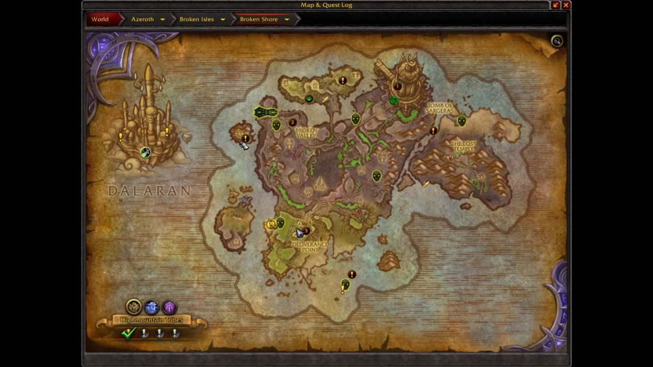 WoW Legion: Armies of Legionfall Reputation Guide - YouTube