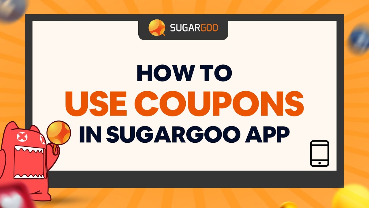 How to use coupons in SUGARGOO APP? - YouTube