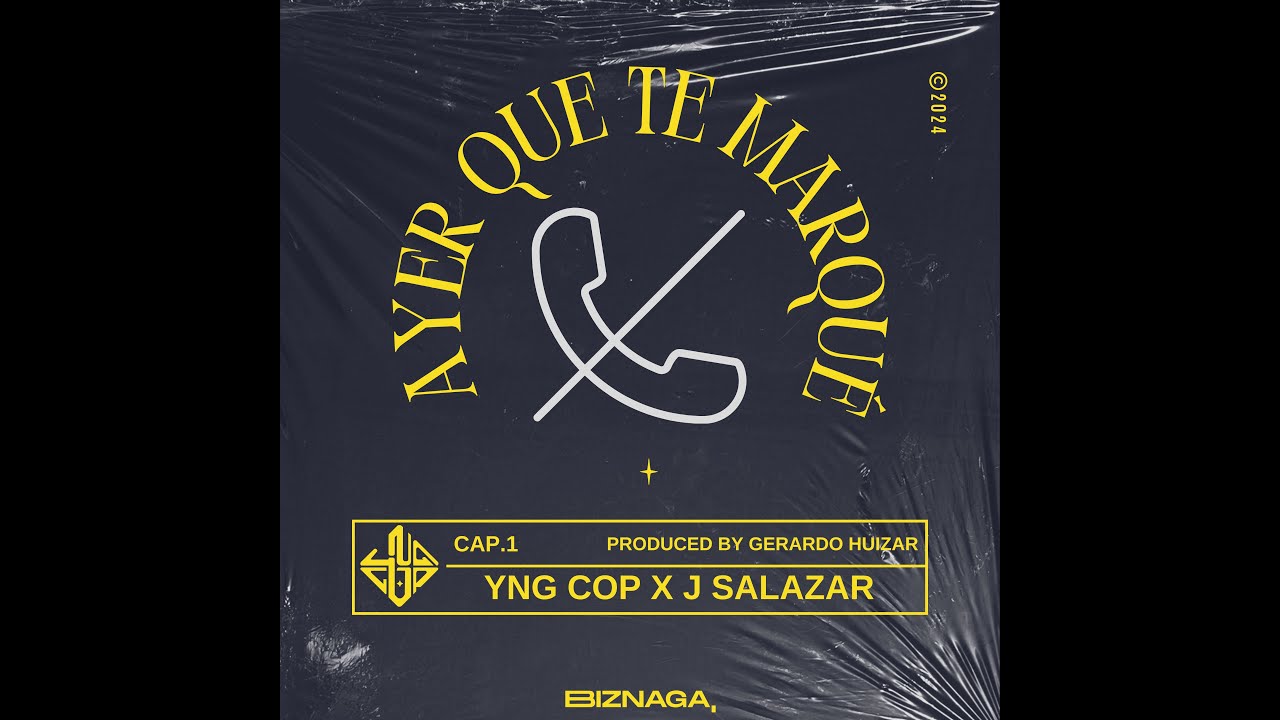 Ayer Que Te Marqué Feat. J Salazar (Prod. Biznaga Music) - YouTube