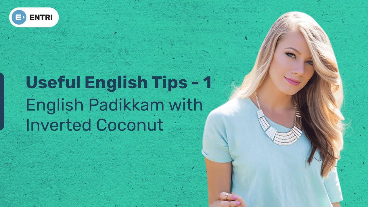 Useful English Tips | English Padikkyam with Inverted Coconut | Entri ...
