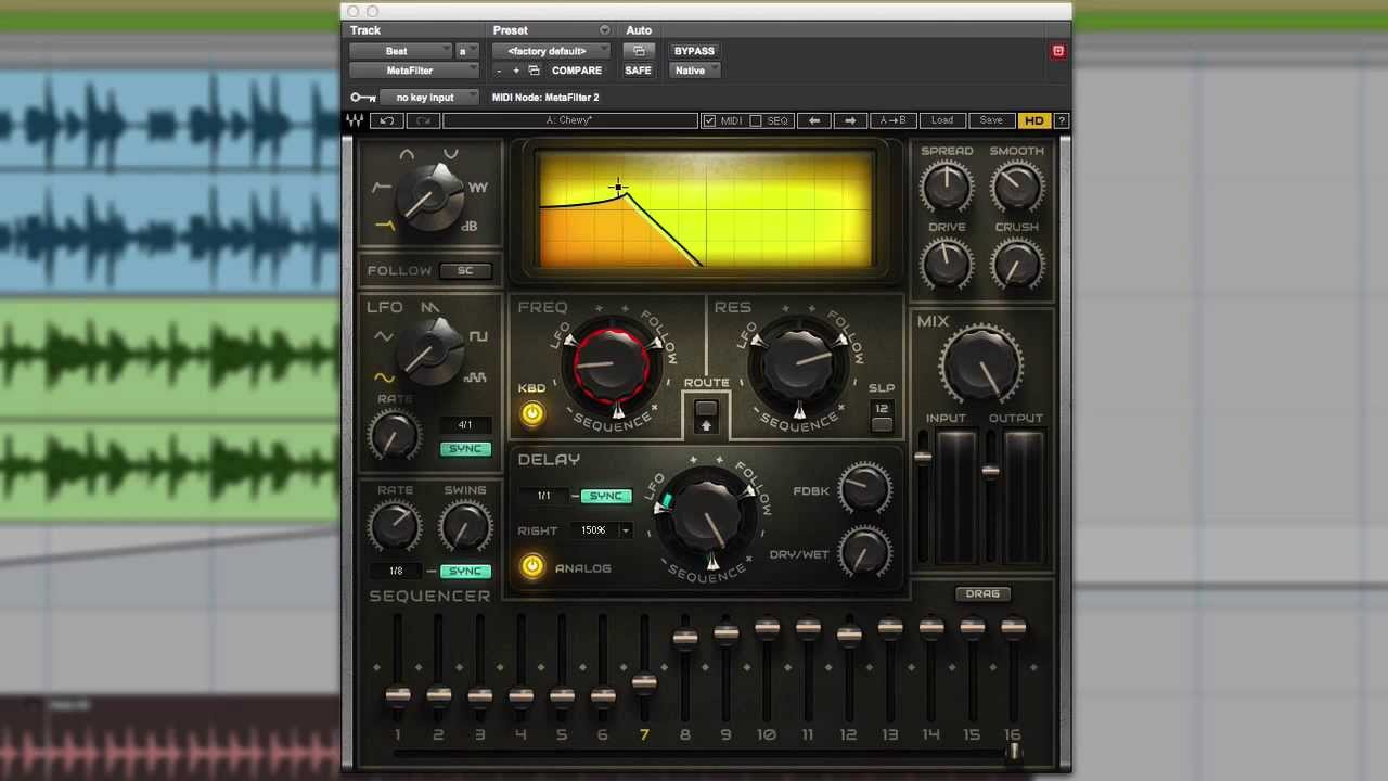 Waves Metafilter Plug-in Review - YouTube