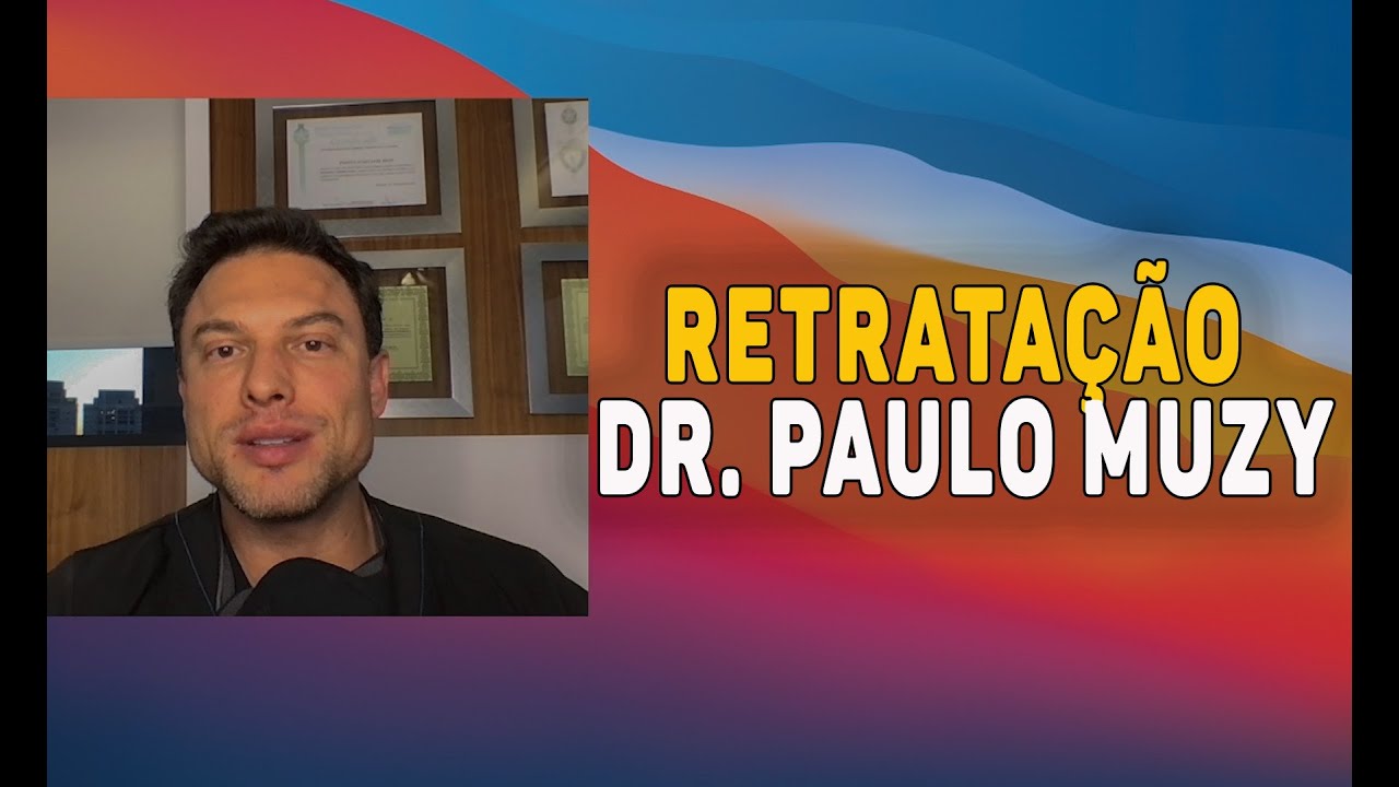VÍDEO DE RETRATAÇÃO DR. PAULO MUZY - IRONBERG PODCAST - YouTube