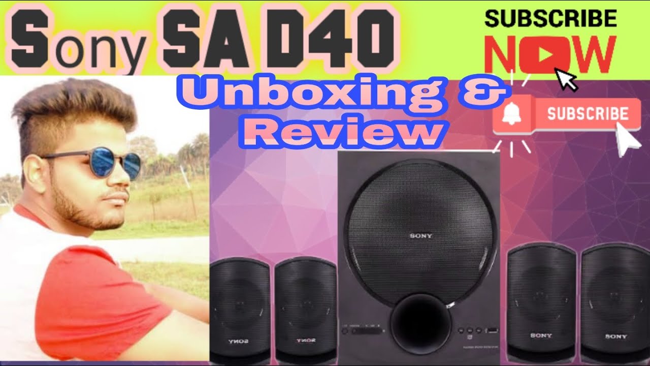 SONY SA D40 Home Theatre - Unboxing | Review | First look | Tech bangla ...