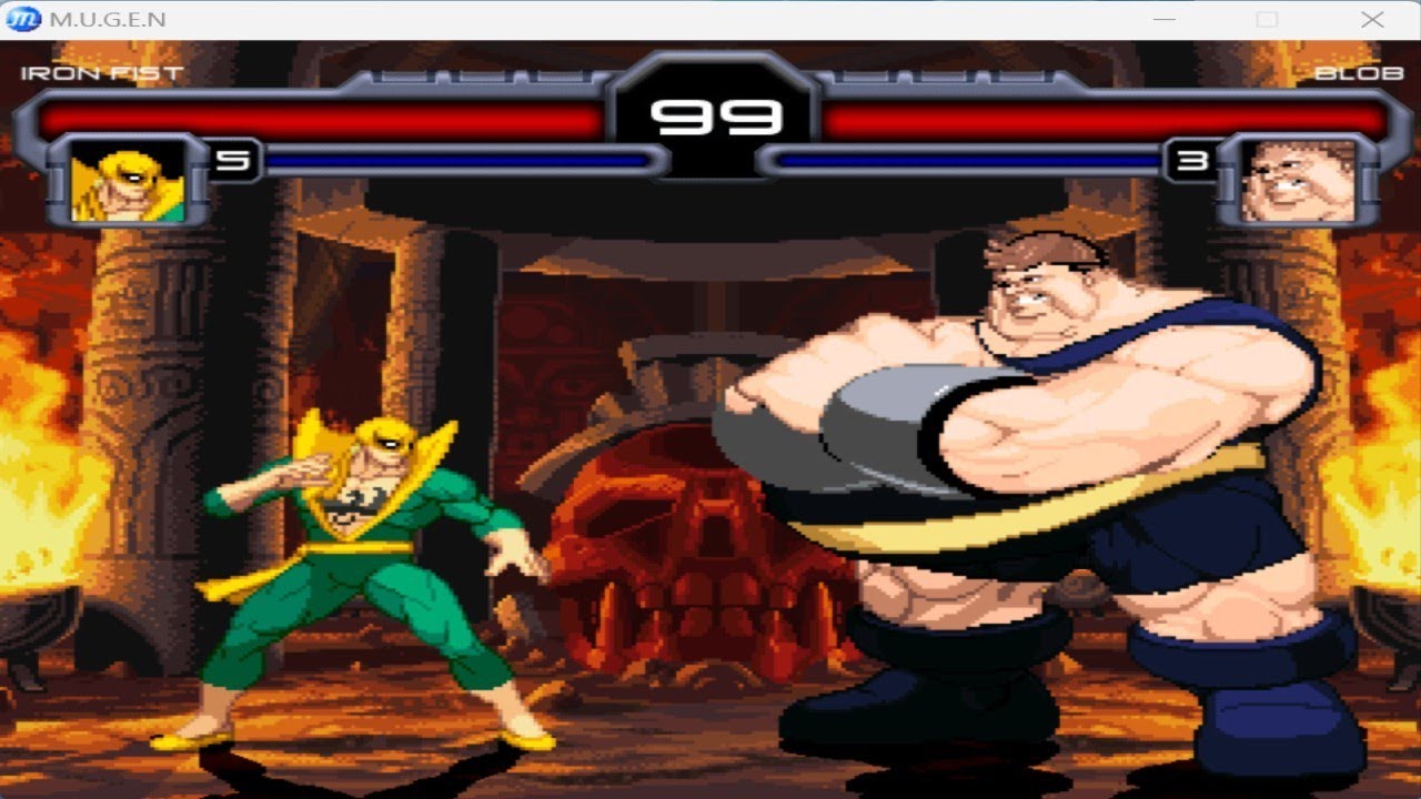 Iron Fist vs Blob SUPER CRAZY FIGHT🔥 Marvel Comics Mugen Epic Battle ...