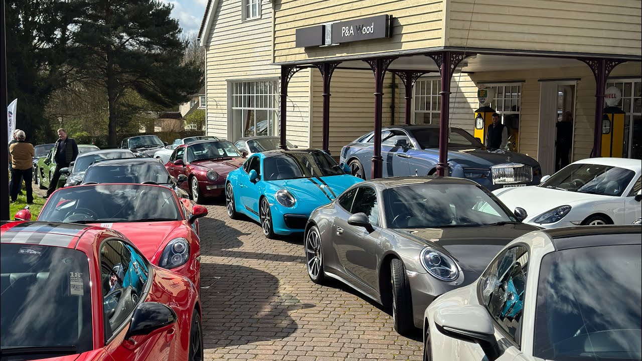 Porsche Club GB R11 (Essex) visit P&A Wood Rolls Royce Bentley - YouTube