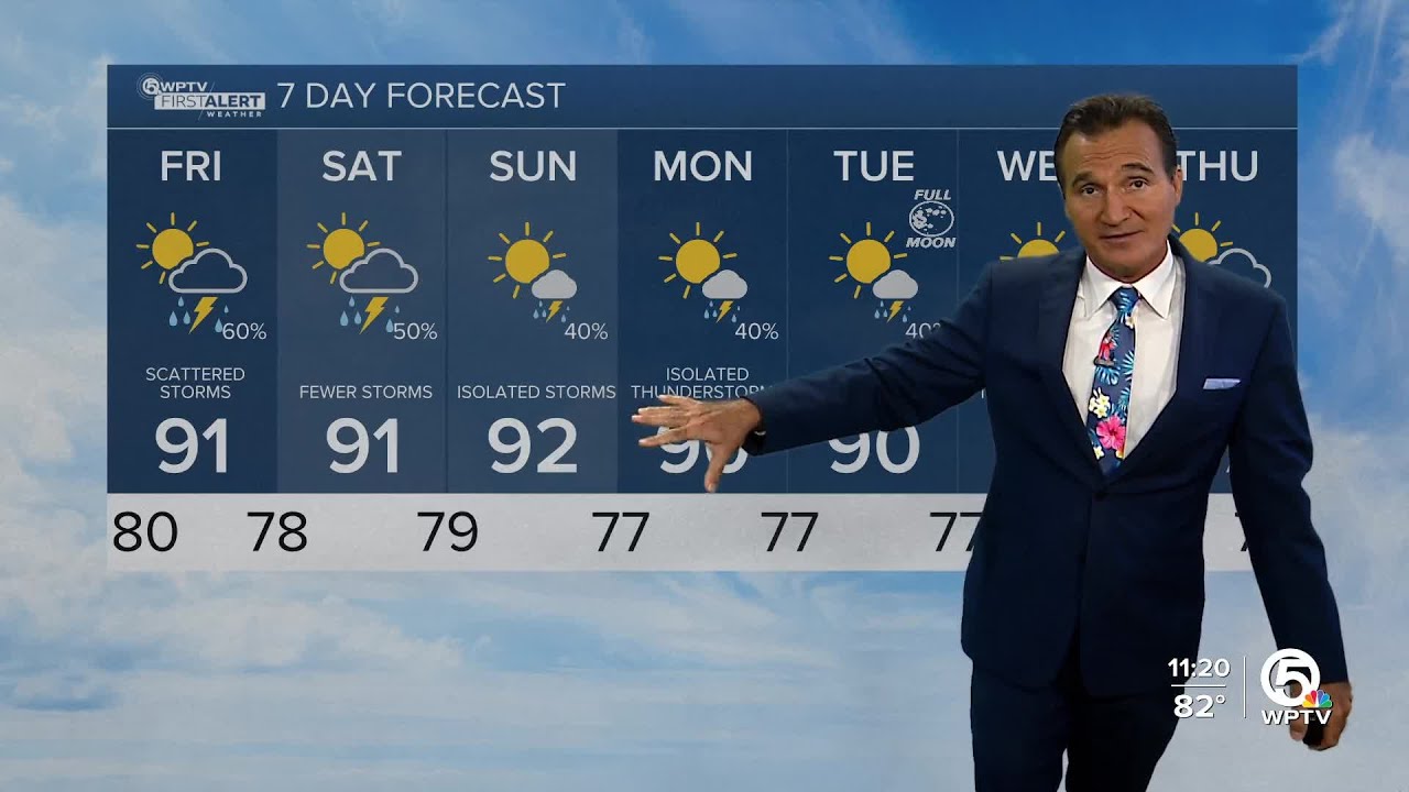 Thursday 11pm weathercast - YouTube