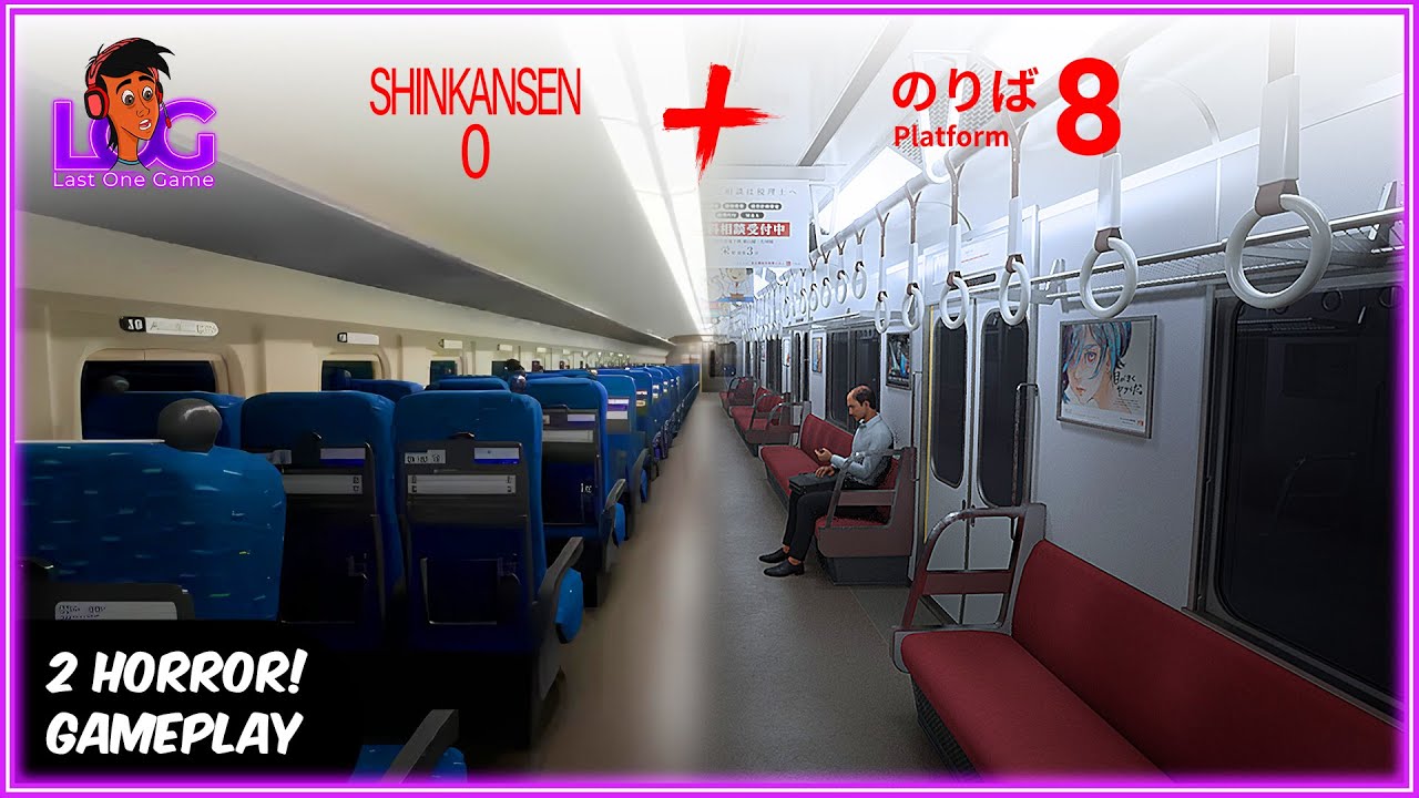 🔴2 Short Horror Games | Shinkansen 0 新幹線 0号 - Platform 8 Gameplay ...
