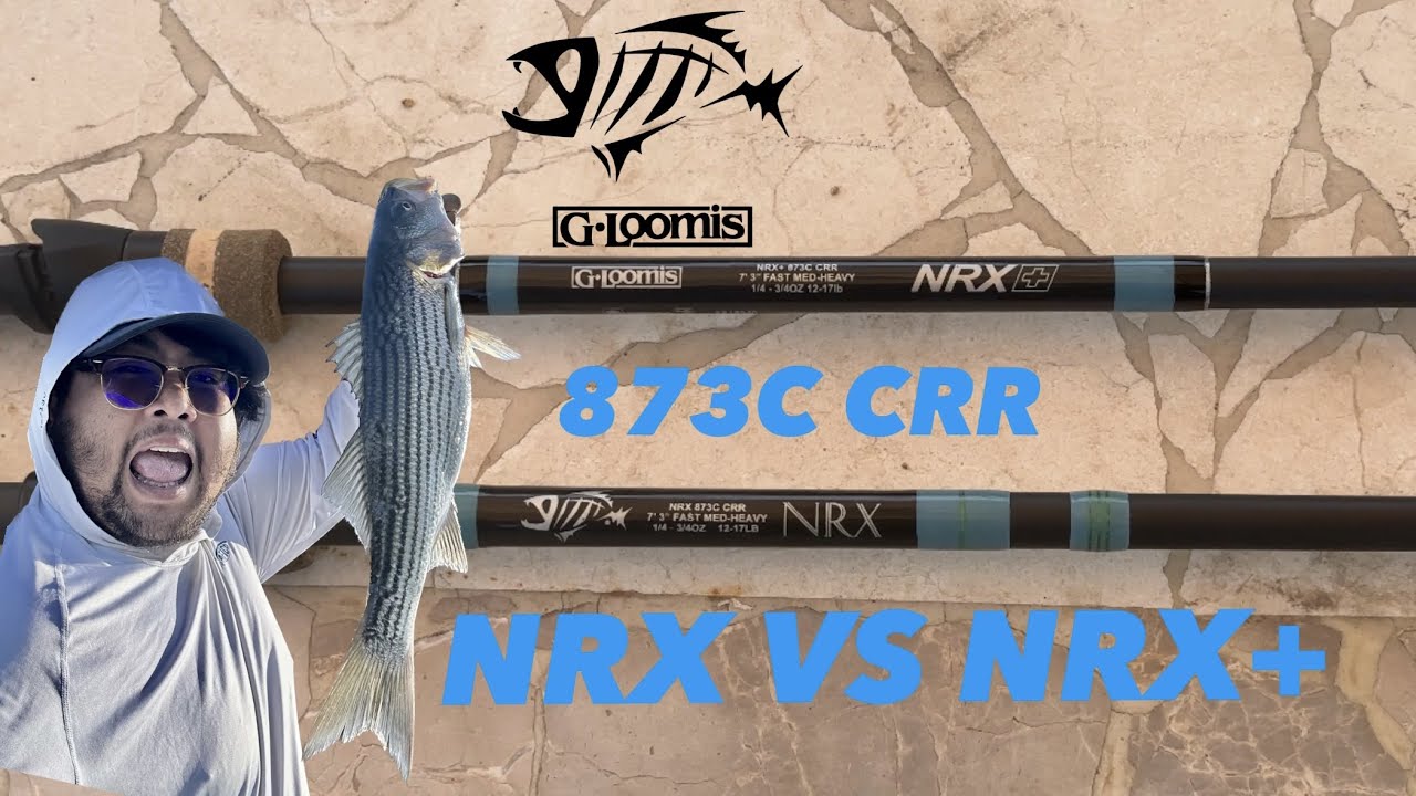 *THE TOP BRAND!!! Fishing Gear!!! G.Loomis NRX 873C CRR vs NRX+ Plus ...