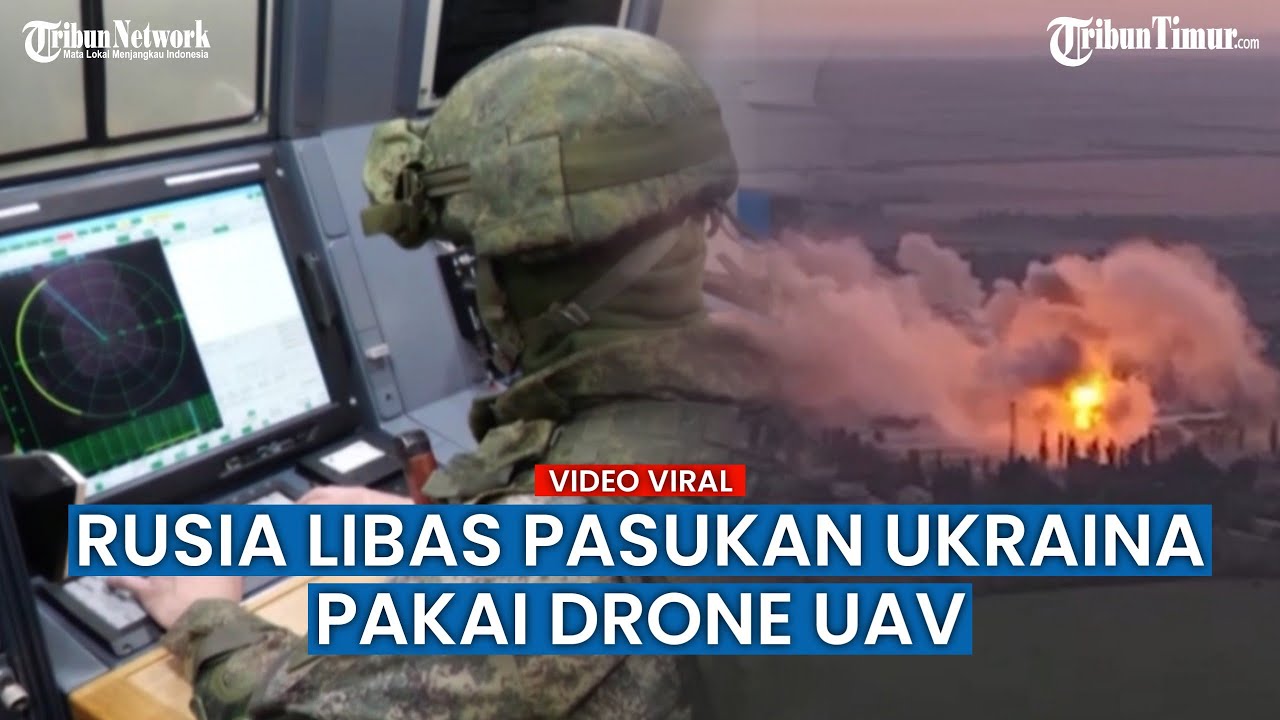 Perang Elektronik, UAV Rusia Beraksi Libas Posisi Pasukan Ukraina - YouTube