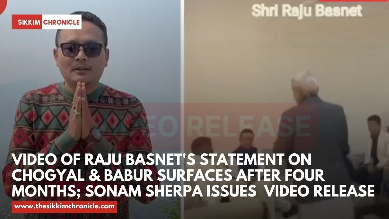 Video of Raju Basnet's statement on Chogyal surfaces after four months ...