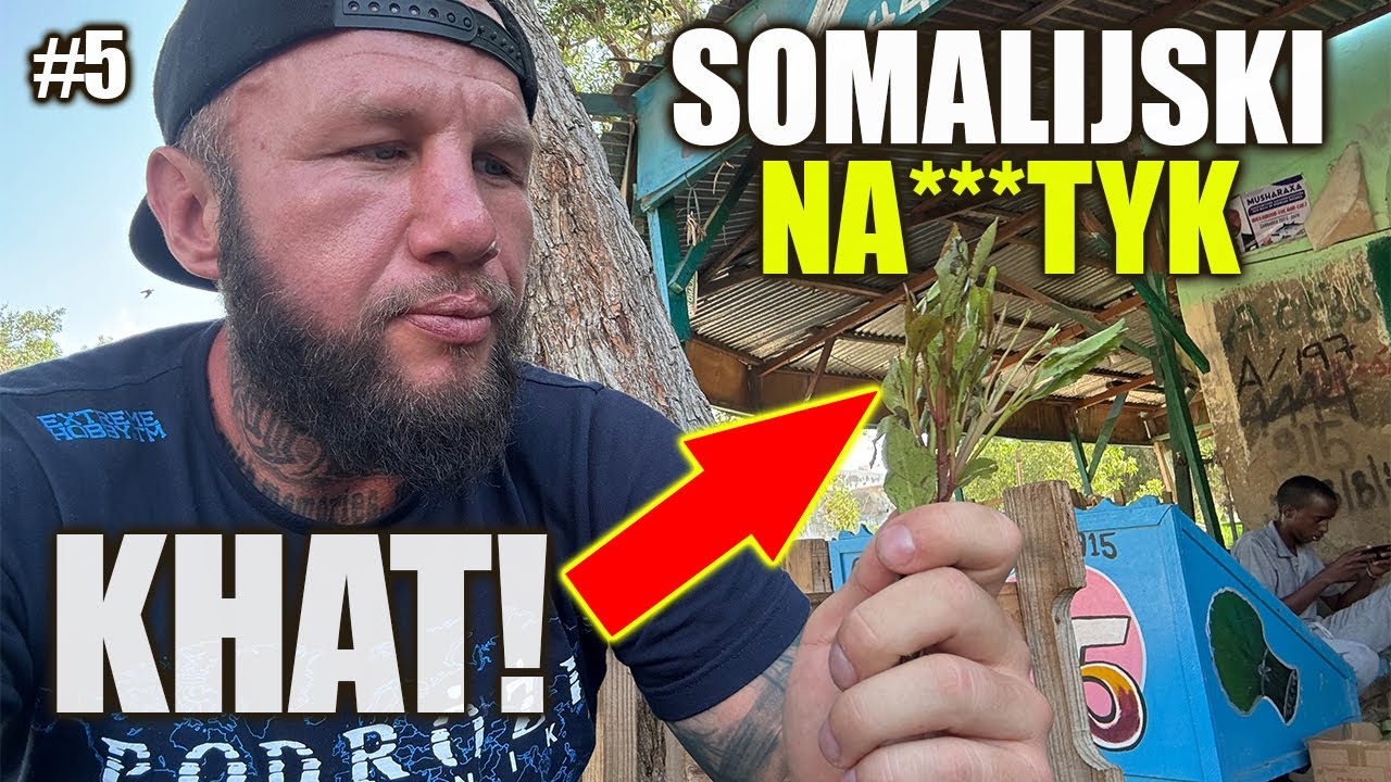 Testuję Lokalny NΑRΚ0ΤΥΚ ! Powiem jak działa Khat. Somaliland (SOMALIA ...