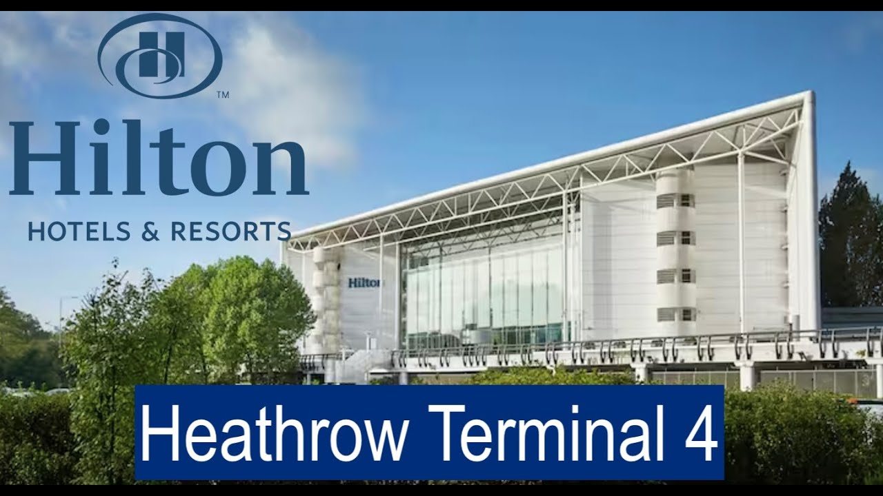 Hilton London Heathrow Terminal 4 - Crazy Toilet! Executive Suite ...