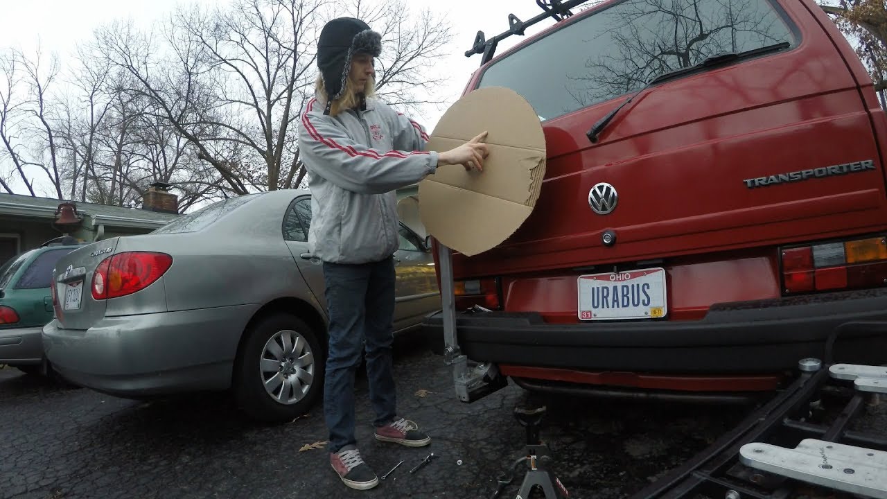 Vanagon Custom Rear Rack pt.2 - YouTube