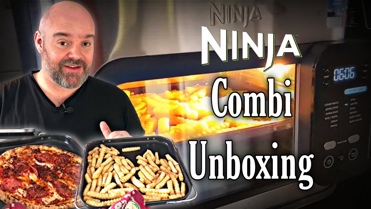Ninja Combi Unboxing With Pizza & Fries - YouTube