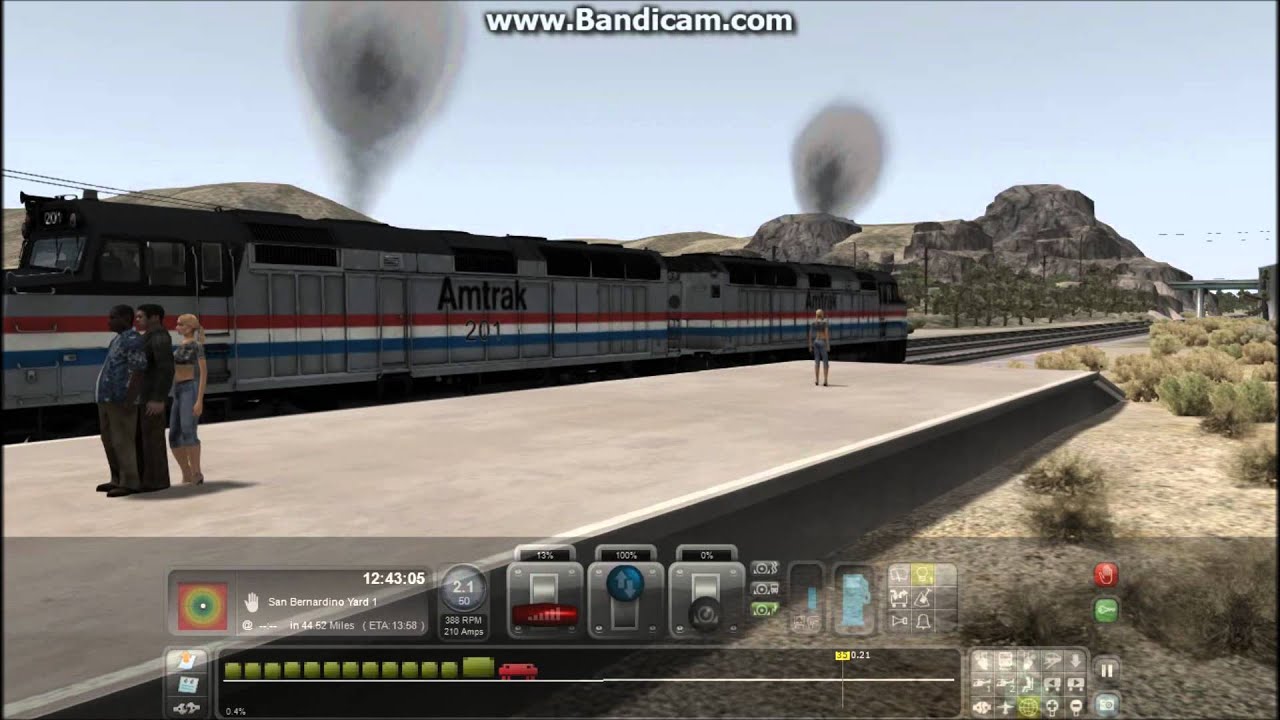 Train Simulator 2013 HD EXCLUSIVE: Amtrak EMD F40PH Lead Southwest ...