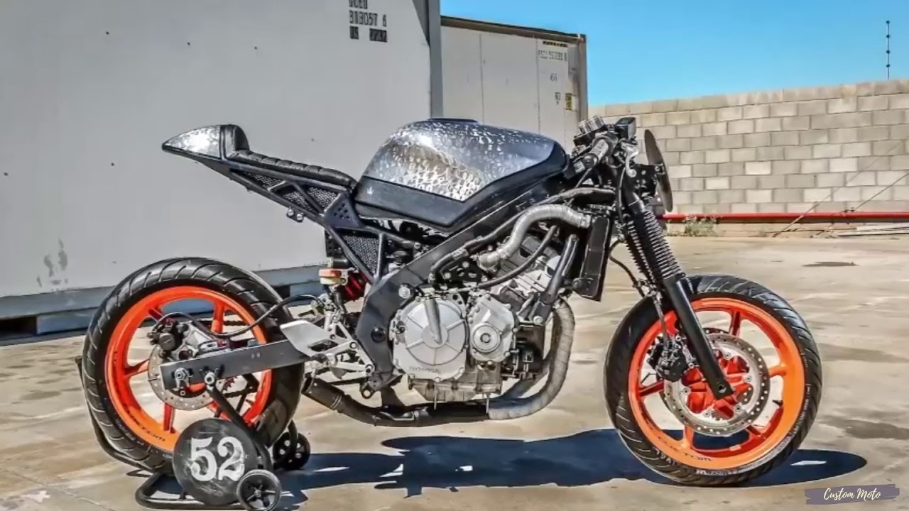 Honda CBR 600 Custom Cafe Fighter by Pelado CBR | Custom Moto - YouTube