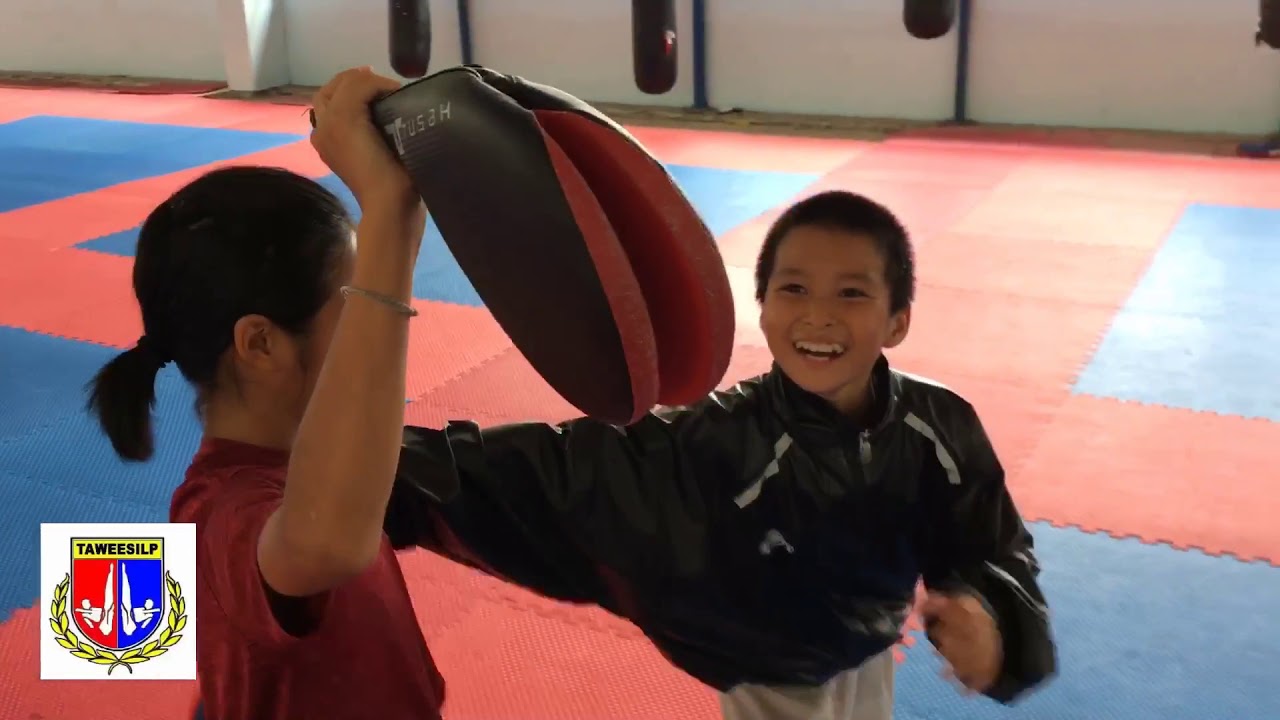 Taekwondo Kick and must Kihap - YouTube