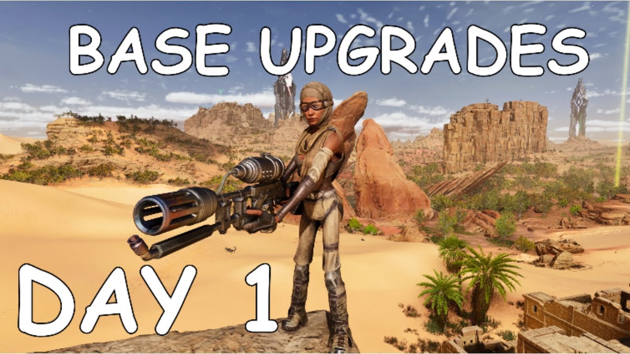 Base Upgrades and PvP DAY 1 | Scorched Earth ASA - Small Tribes PvP ...