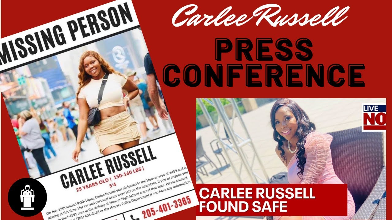 Carlee Russell Press Conference - YouTube