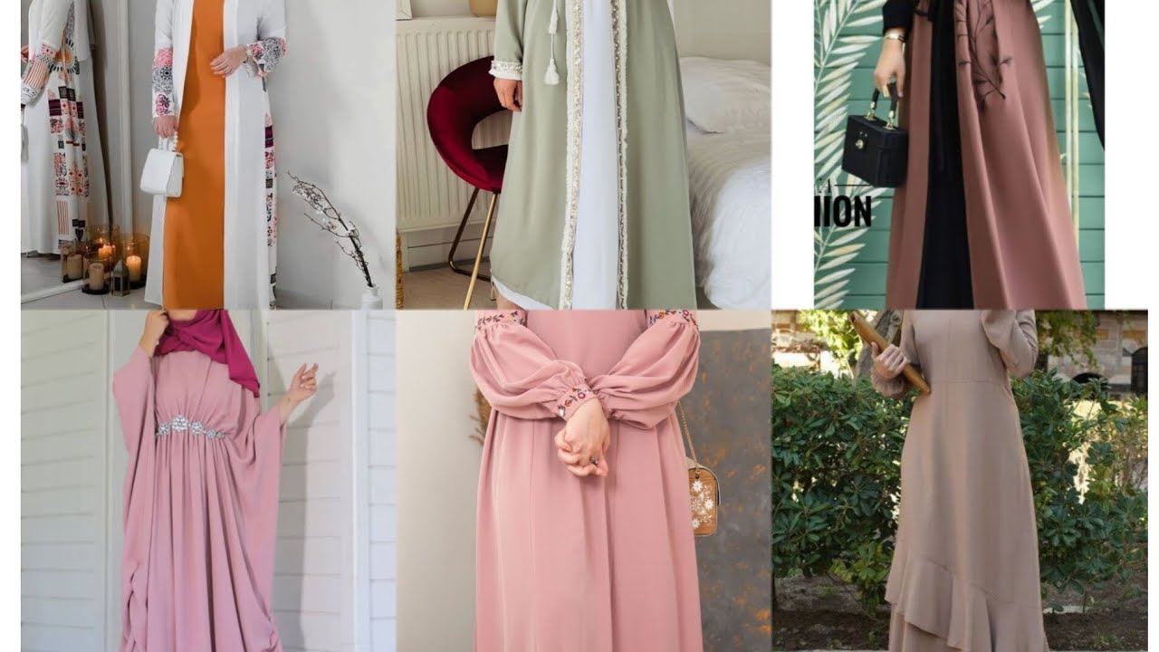 Turkish abya style Muslim fashion beautiful abya u look more beautiful ...