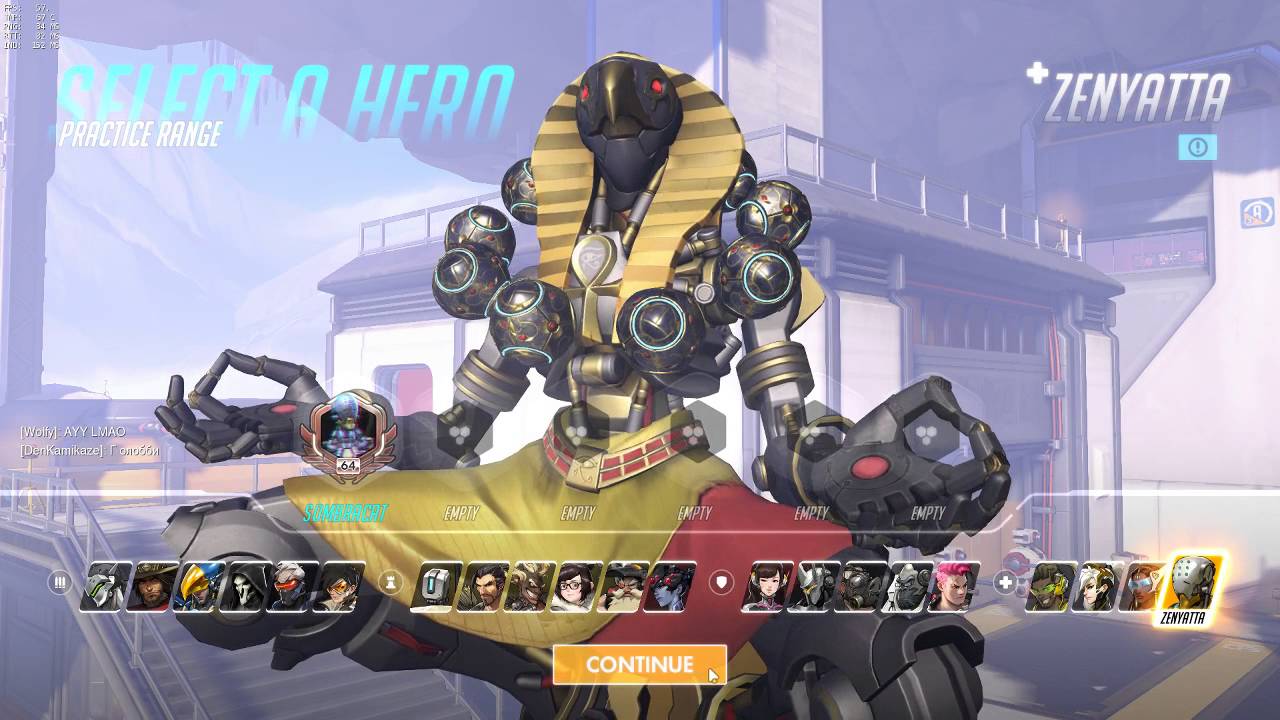 OVERWATCH - Full Zenyatta Skin Spotlight Preview - SUNYATTA - YouTube