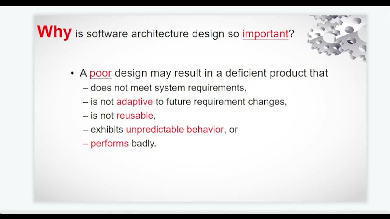 Software Architecture in Software Engineering 2 | Lecture 04 - YouTube
