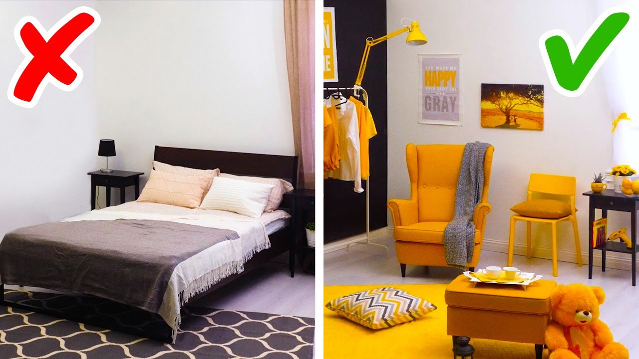 25 TIPS TO UPGRADE YOUR ROOM - YouTube