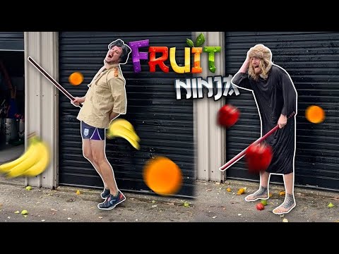 Fruit Ninja In Real Life