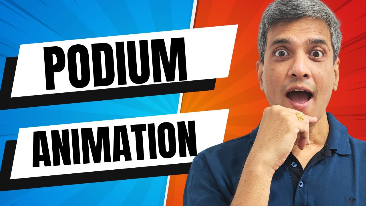 Beautiful Podium Animation Effect in PowerPoint 365 - YouTube