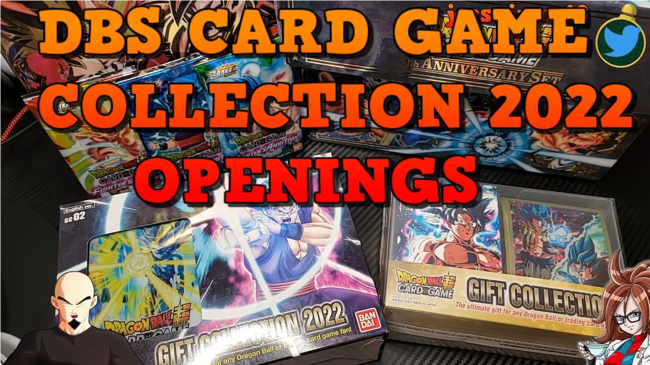 AWESOME GIFT COLLECTION 2022 BOX OPENINGS! DBS: Card Game Fighters ...