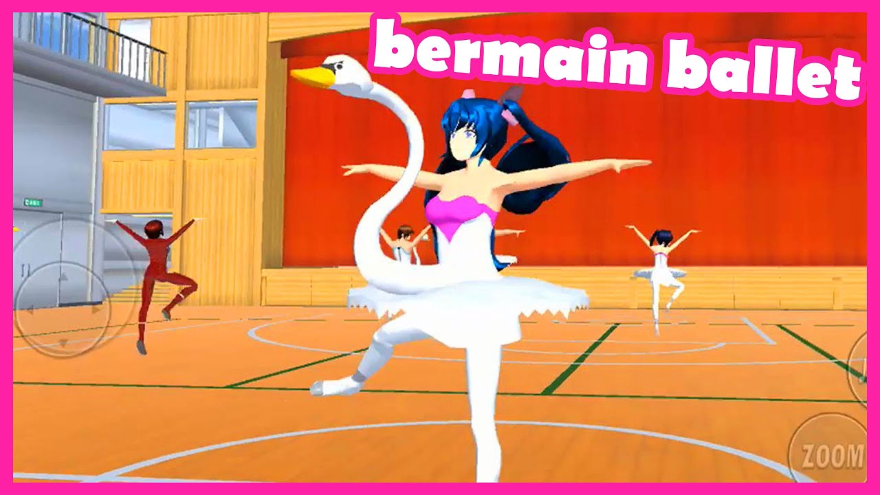SAKURAYUMA BERMAIN BALLET - SAKURA SCHOOL SIMULATOR - YouTube
