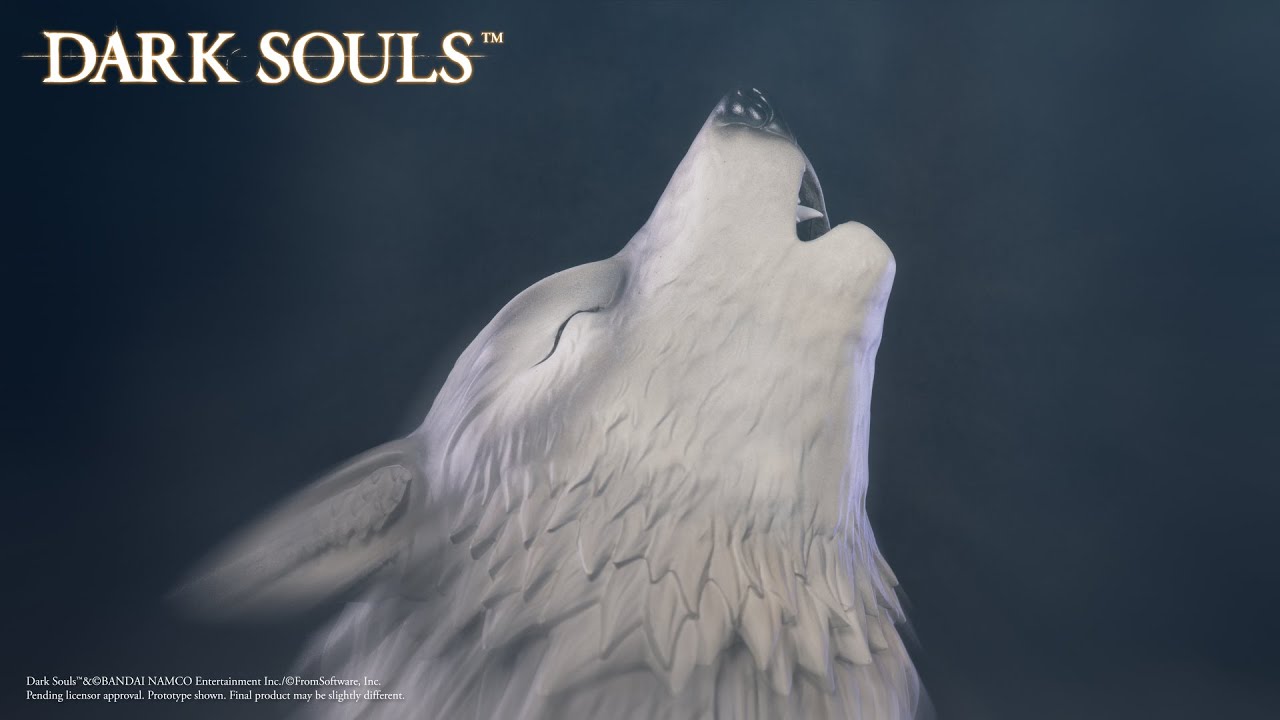 F4F Presents Dark Souls™ – The Great Grey Wolf, Sif SD PVC Statue - YouTube