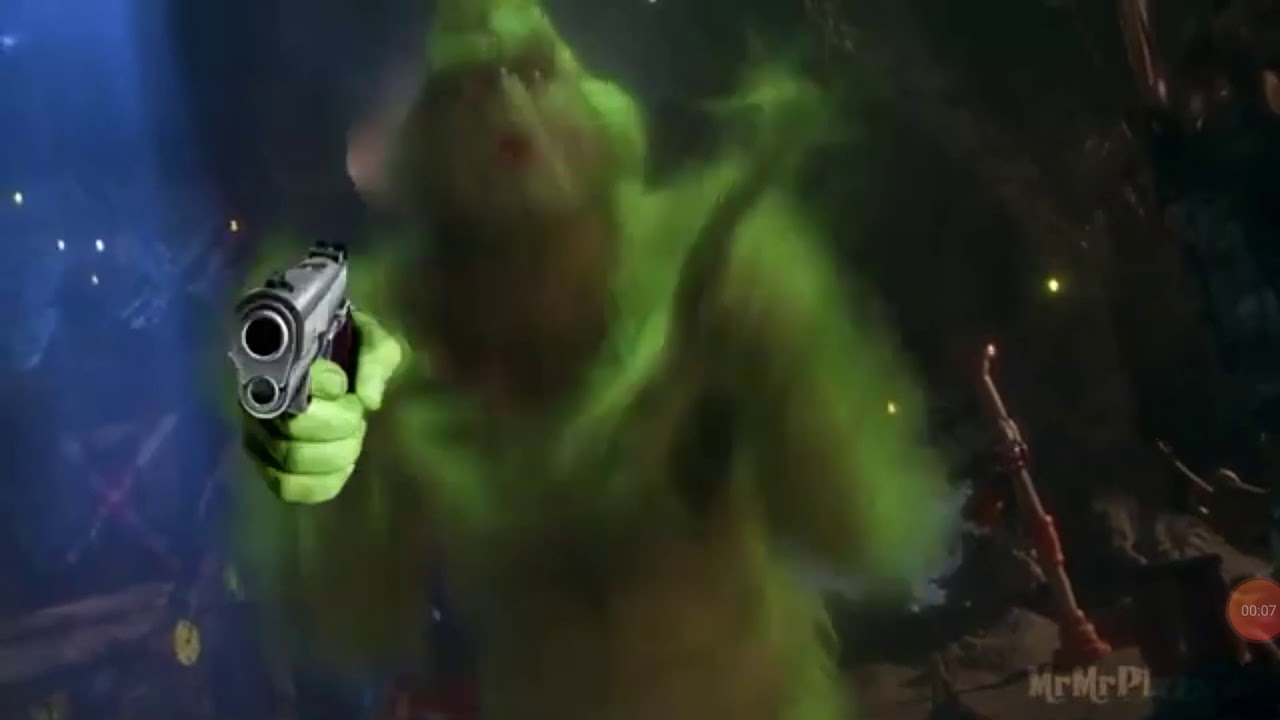THE GRINCH HAS A GUN - YouTube