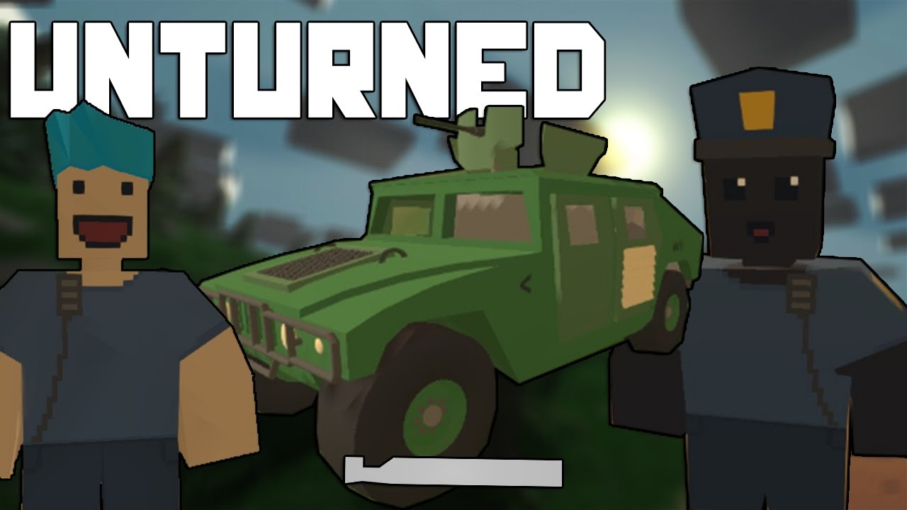 Unturned Police Officers Steals Owners Car!! Admin Gave A Stealy Wheely ...