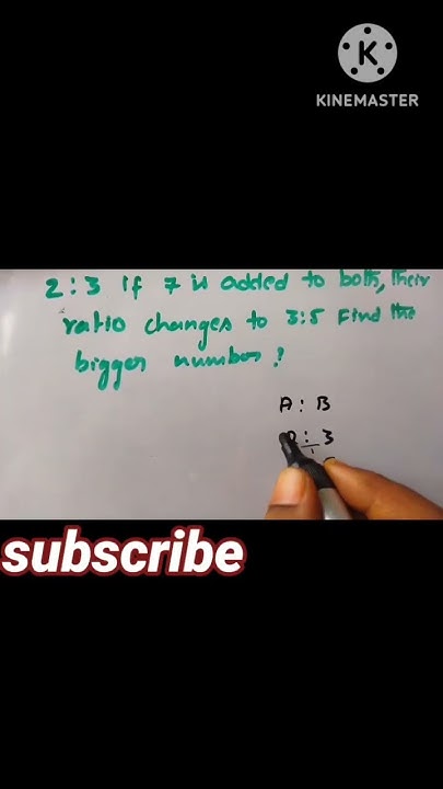 Ratioandproportiontricks How To Find Biggest Number And Smallest Number Within Seconds