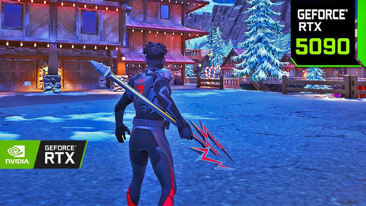 Fortnite ISUPERSPEED Skin Gameplay | RTX 5090 4K MAX Graphics + Ray ...