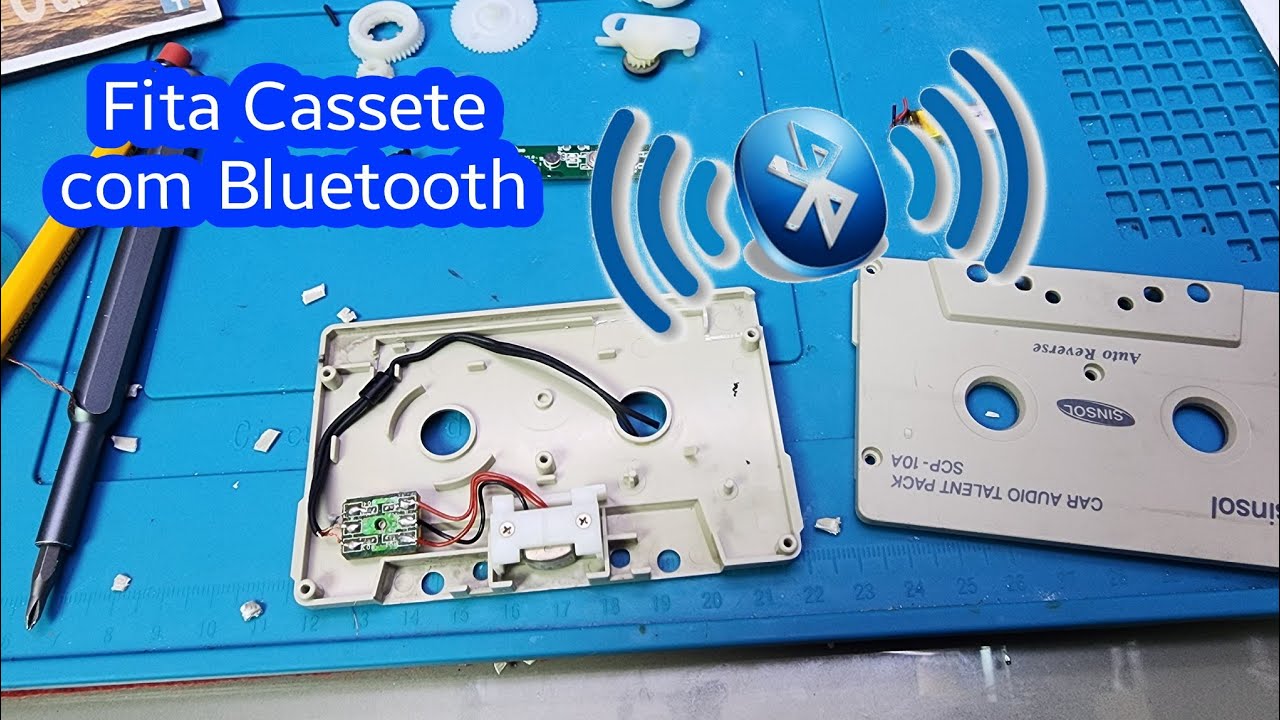 Fita Cassete com Bluetooth - DIY - K7 - YouTube
