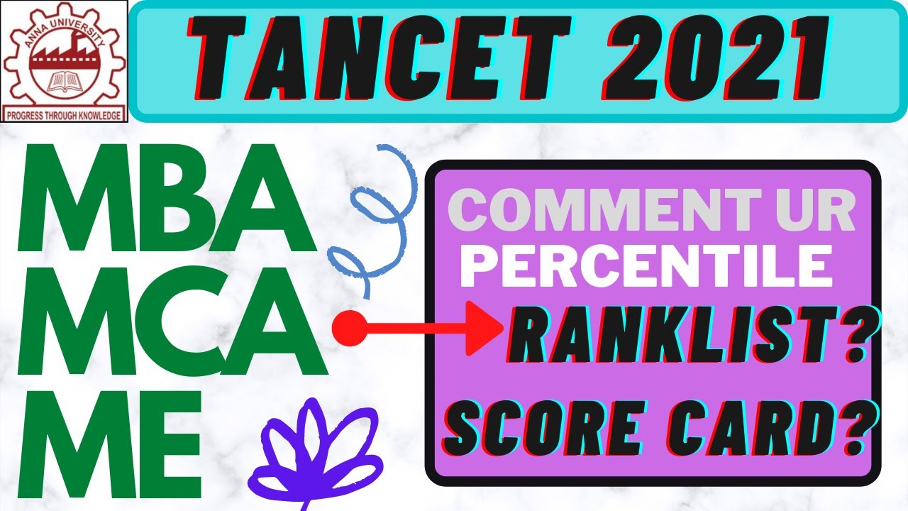 TANCET COUNSELLING | TANCET SCORE CARD | TANCET EXAM ODA SCOPE ENNA ...