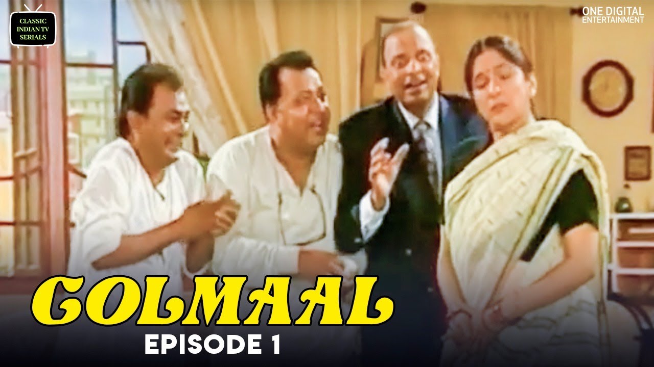 Golmaal | Episode 01| Ajit Vachani , Neena Gupta | Classic Indian TV ...