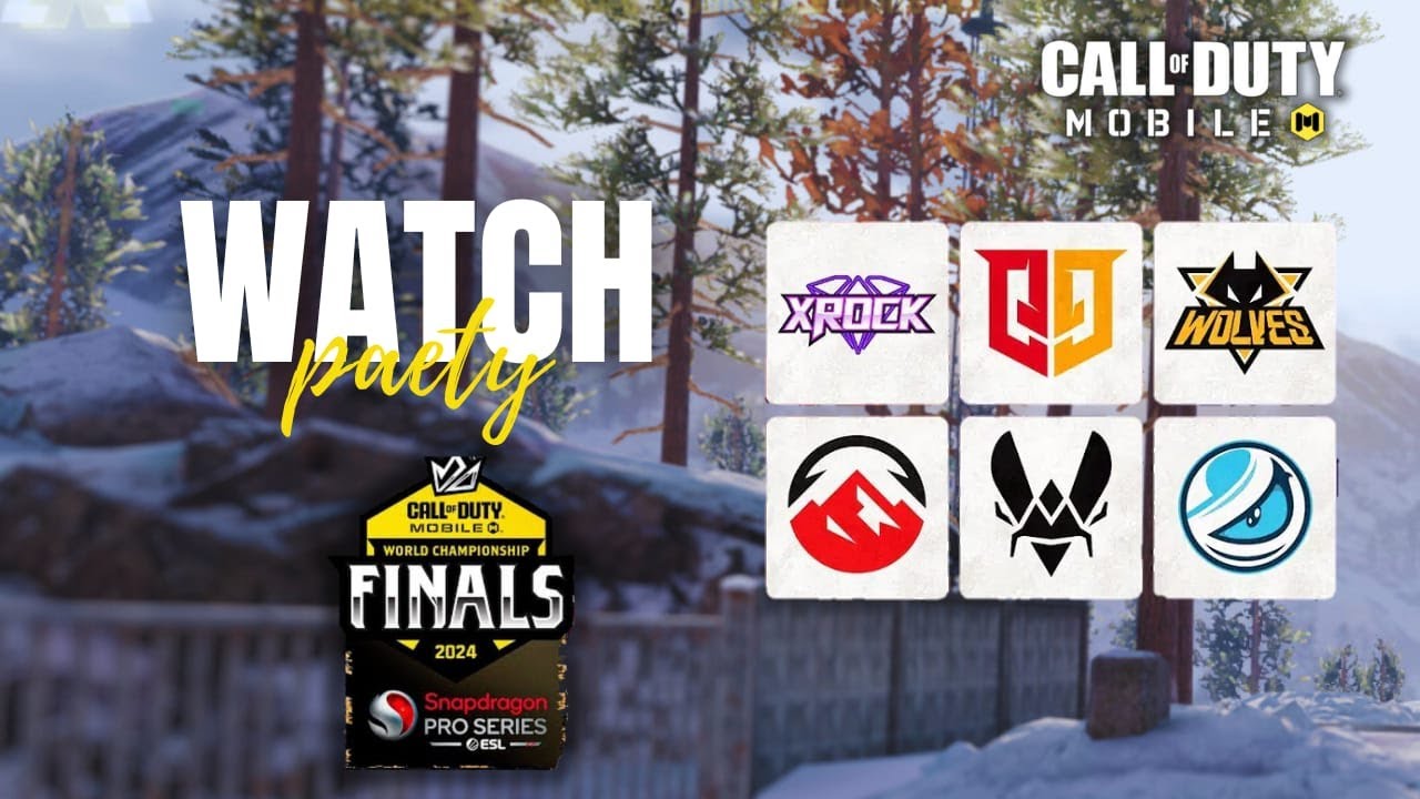 🔴 DIA 1 | WATCH PARTY DAS FINAIS DO CAMPEONATO MUNDIAL DE COD MOBILE ...