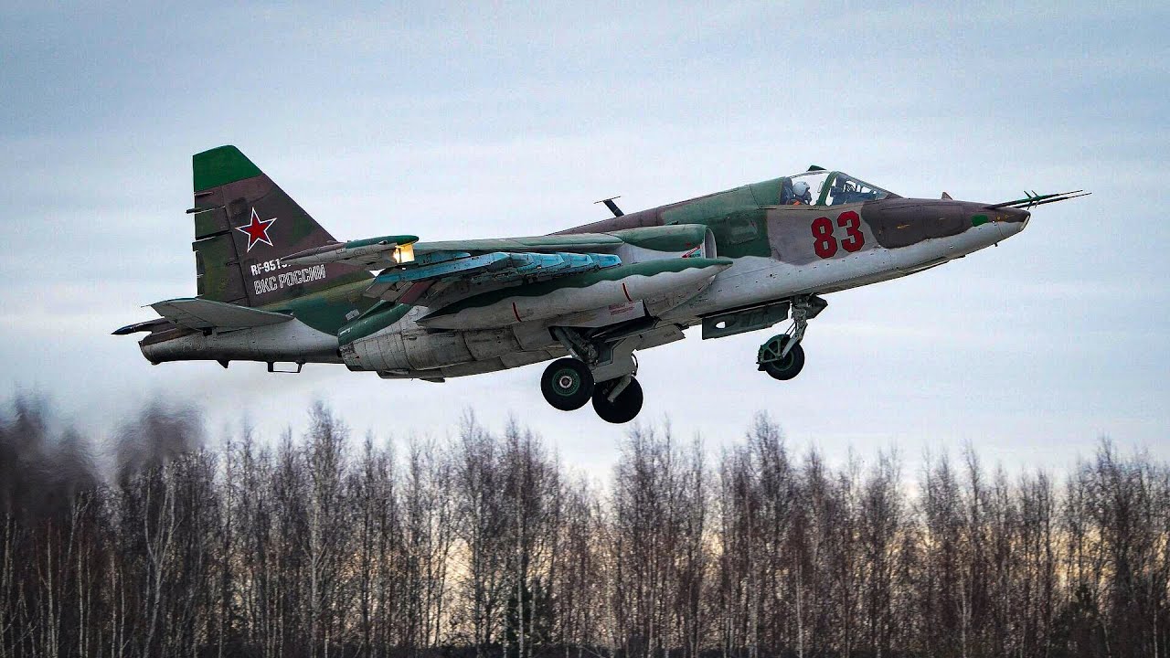 Sukhoi Su-25 FrogFoot In Action - YouTube