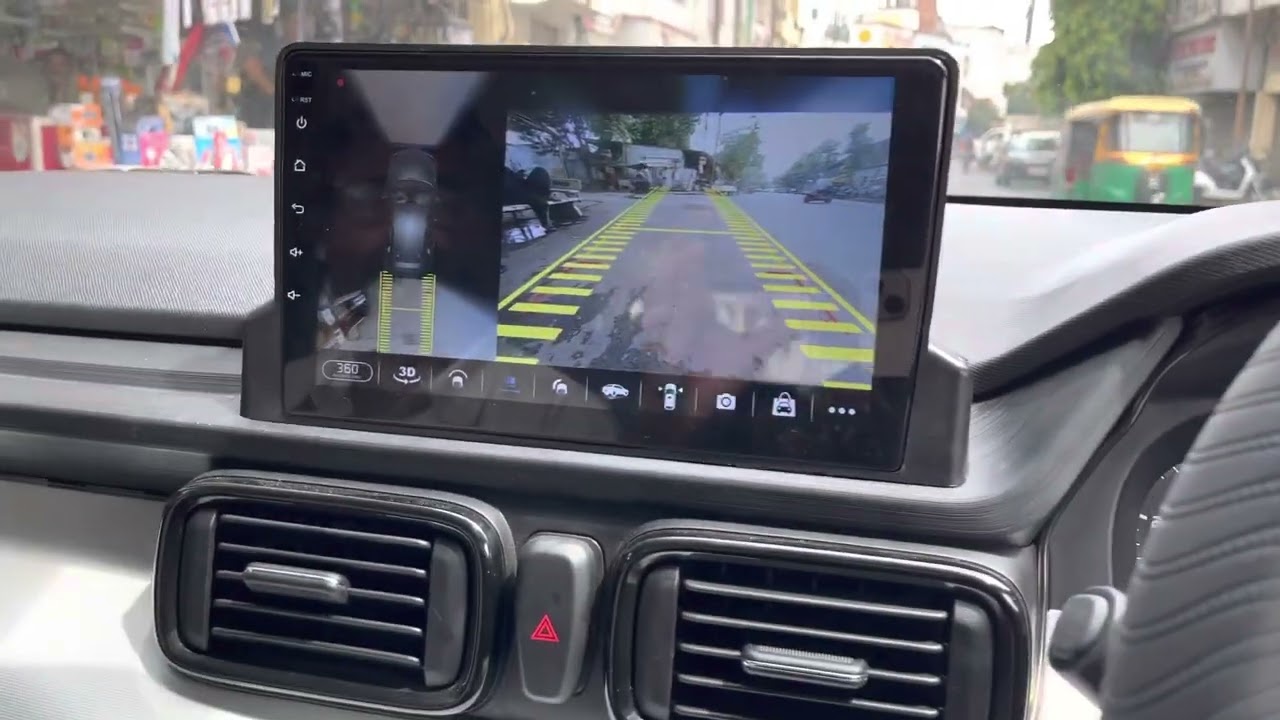 TataPunch Front & Rear DVR camera Installation done @Jagdamba car ...