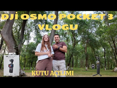 DJI Osmo Pocket 3 İlk Deneyim 😍 | Kutu Açılımı 📦 + Vlog Testi 🎥