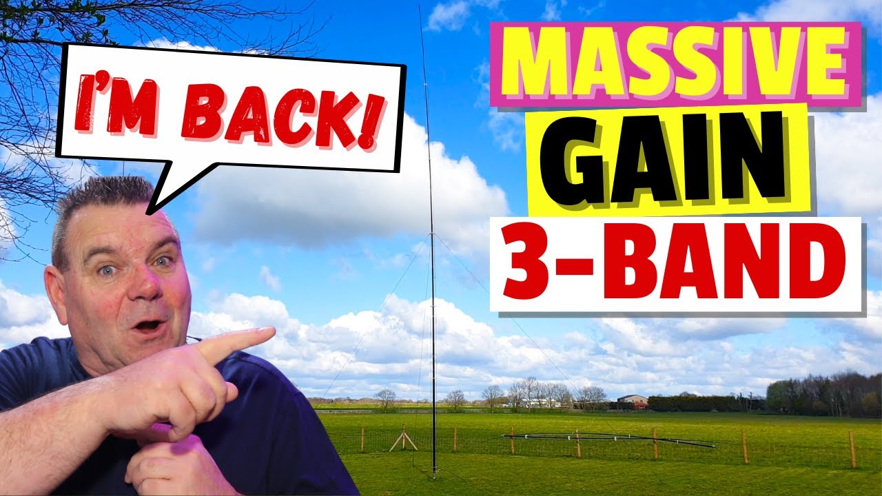 3-Band VERY High Gain HF Antenna (SkyLab Starduster CB antenna style ...