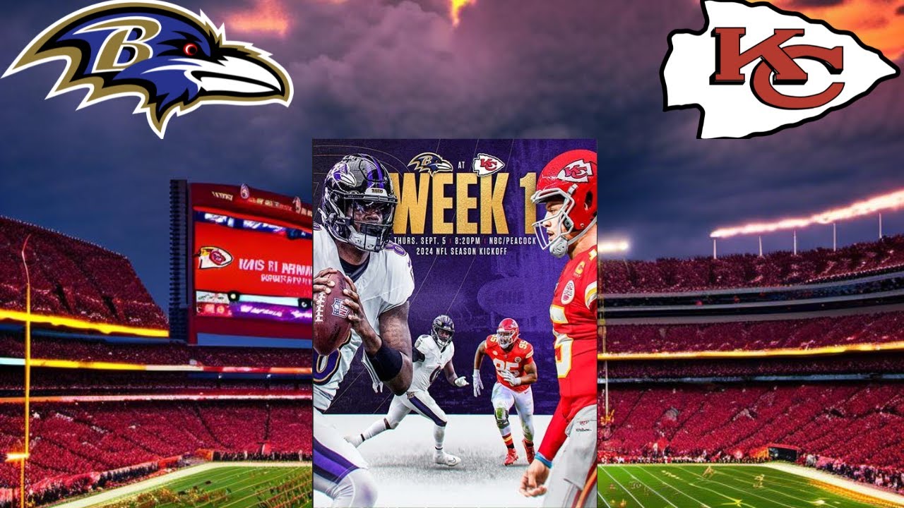 Ravens V.S Chiefs Week One Kickoff of the NFL - Watch Along - YouTube