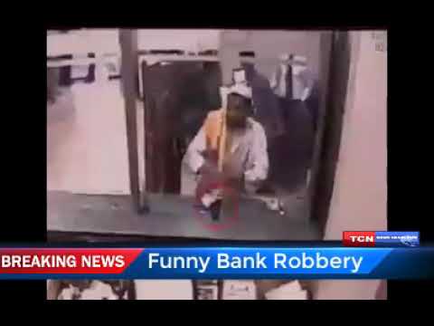 Funny Bank Robbery | TCN Breaking News - YouTube