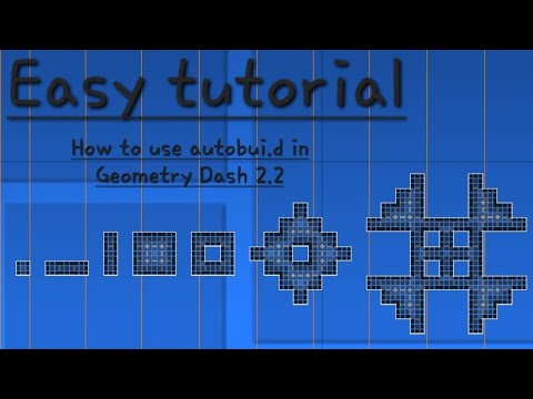 How to Use Autobuild in Geometry Dash 2.2 - YouTube
